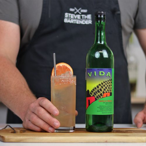 Smoky Raspberry Paloma - Steve the Bartender